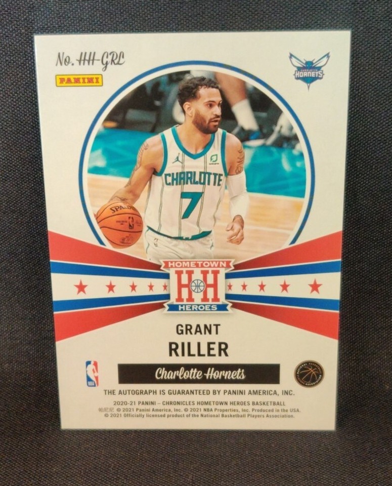 Grant Riller 2020-2021 Chronicles Hometown Heros Auto Rc. | eBay