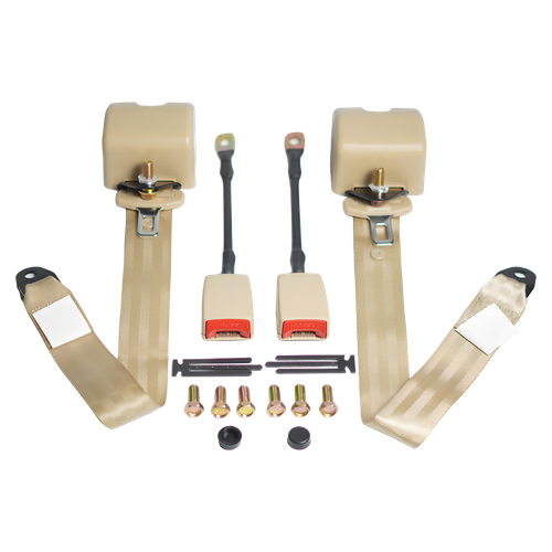 2X Genuine Ford Focus 3 Point Safety Adjustable Seat Belt Strap Car ...