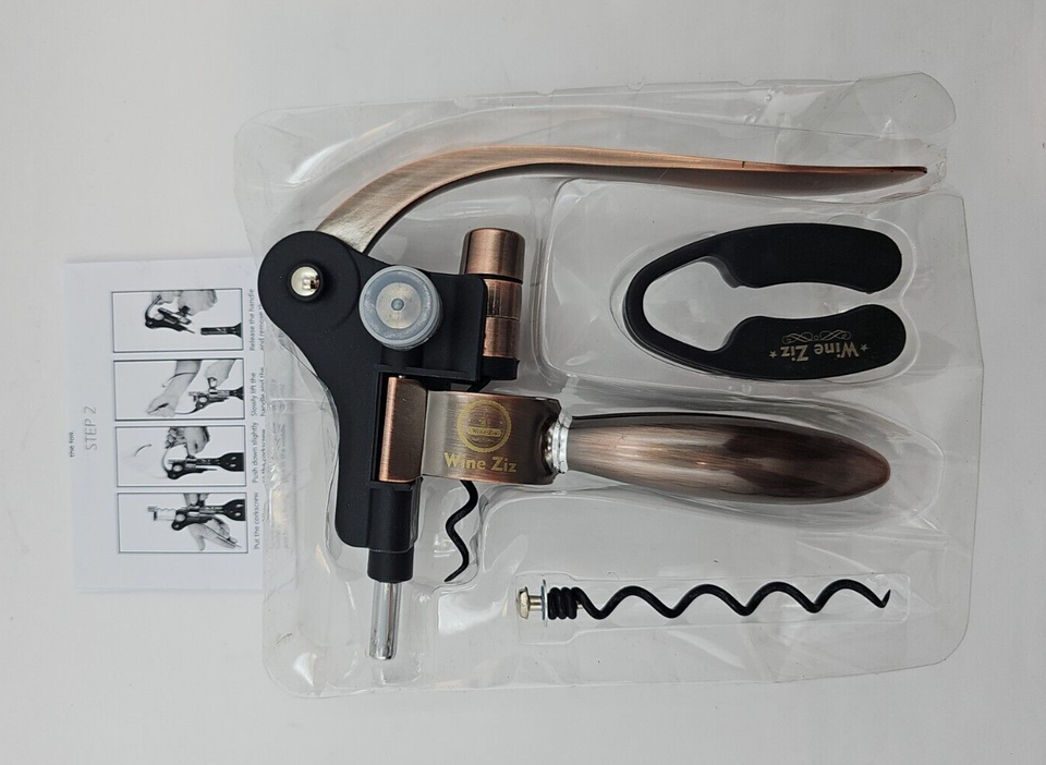 Premium Screwpull Lever Wine Opener Set | eBay