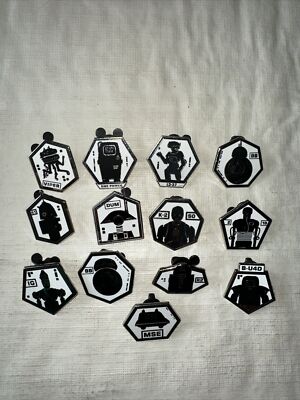 NEW Set 13 Disney Trading Pins STAR WARS GALAXY'S EDGE DROID DEPOT ...