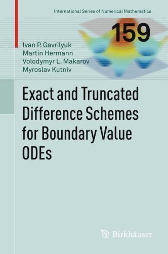 International Series of Numerical Mathematics Ser.: Exact and Truncated ...