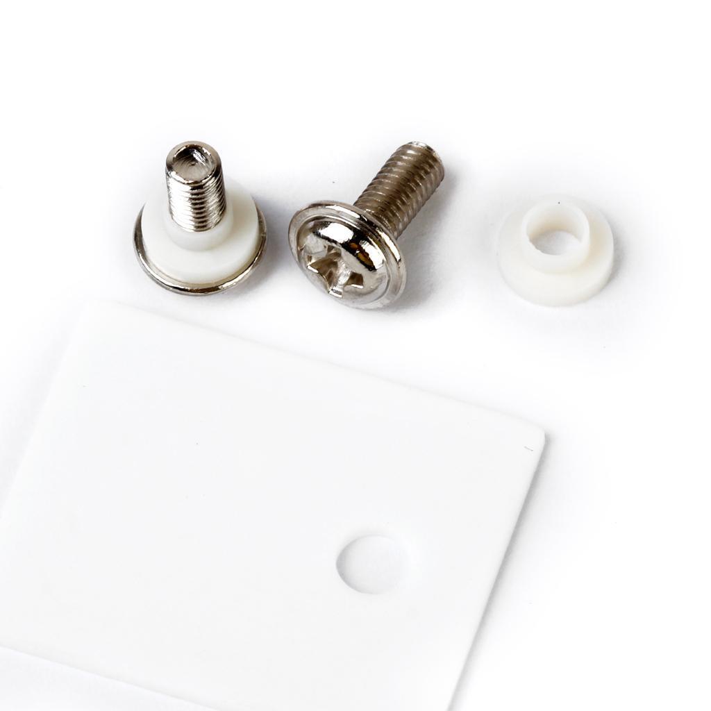 5Pcs TO-3P TO3P 1x20x25mm Ceramic Transistor Triac Thyristor Insulator ...