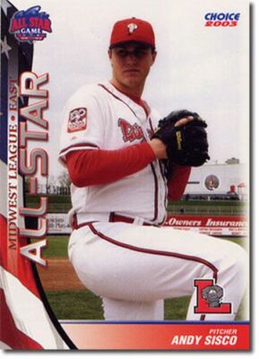 50-Ct Lot 2003 Andy Sisco Mid-West League All-Star Rookies Mint RCs | eBay