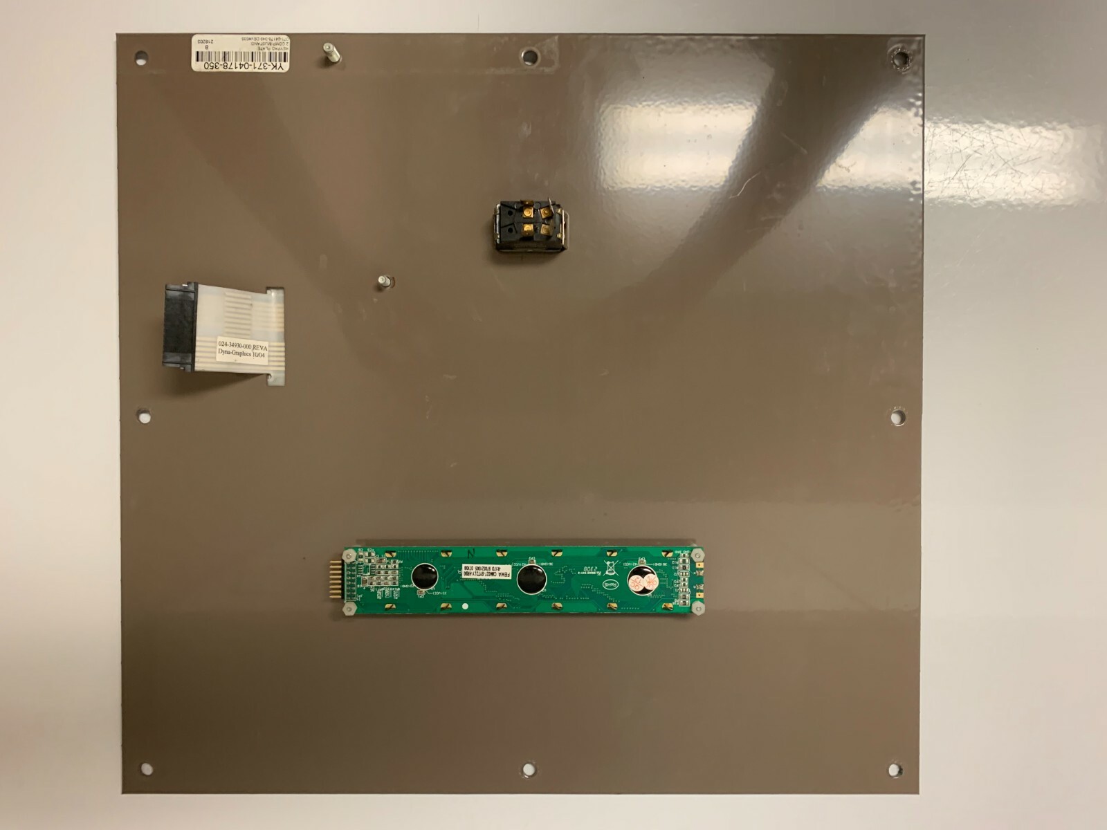 YORK, YK-371-04178-350, REV A, CHILLER KEYPAD CONTROL DISPLAY, YK-024 ...