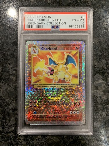 PSA 6 Charizard Legendary Collection (3/110) Reverse Holo | eBay