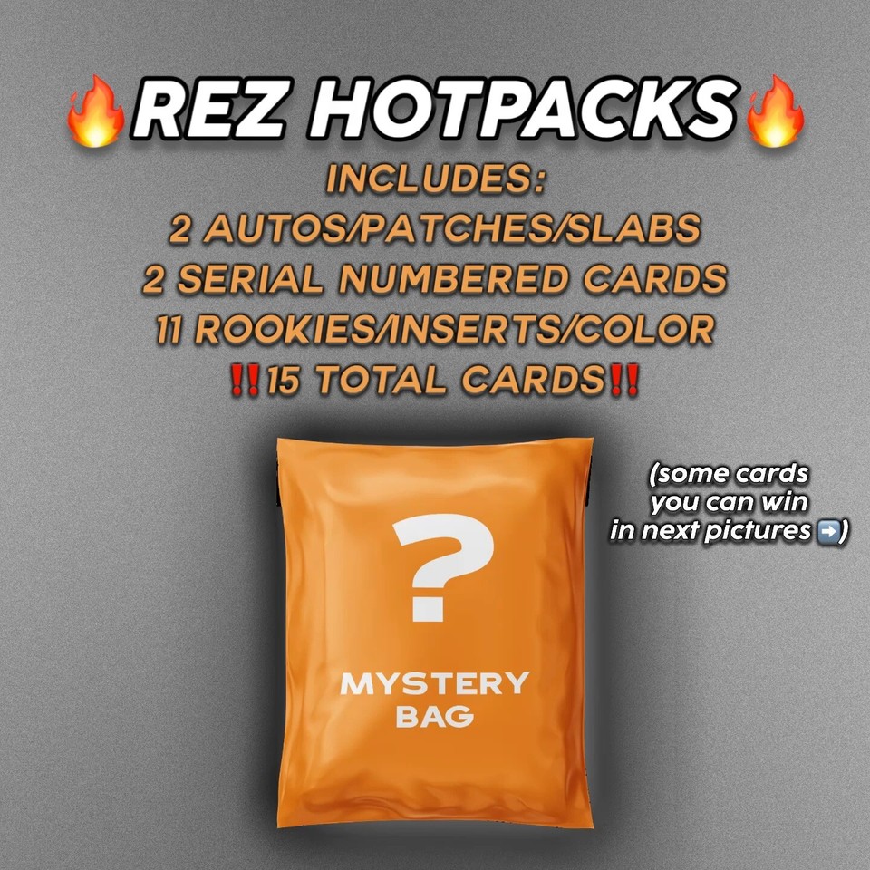 NFL Football HOT Packs -15 Cards- 10 Rookies/Color - Look 4 Autos - Mem ...