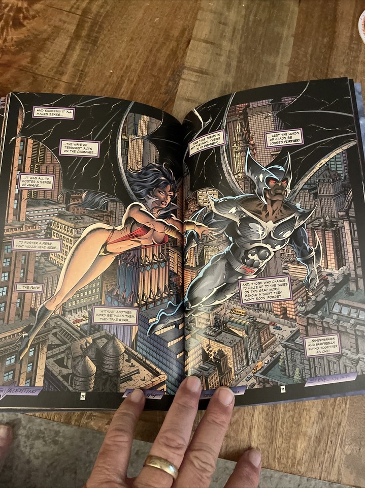 Vampirella Shadowhawk Creatures of the Night #2 Comic Book 1995 VF/NM TPB Card | eBay