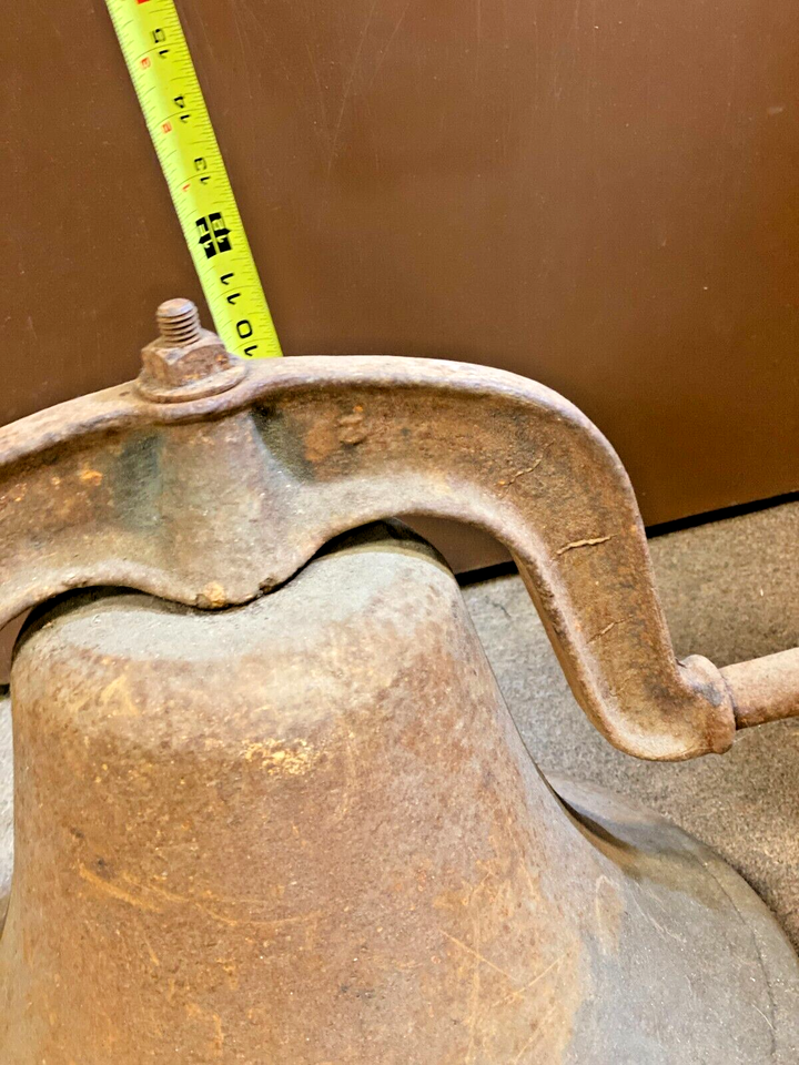 Vintage Large Cast Iron Dinner Bell | eBay