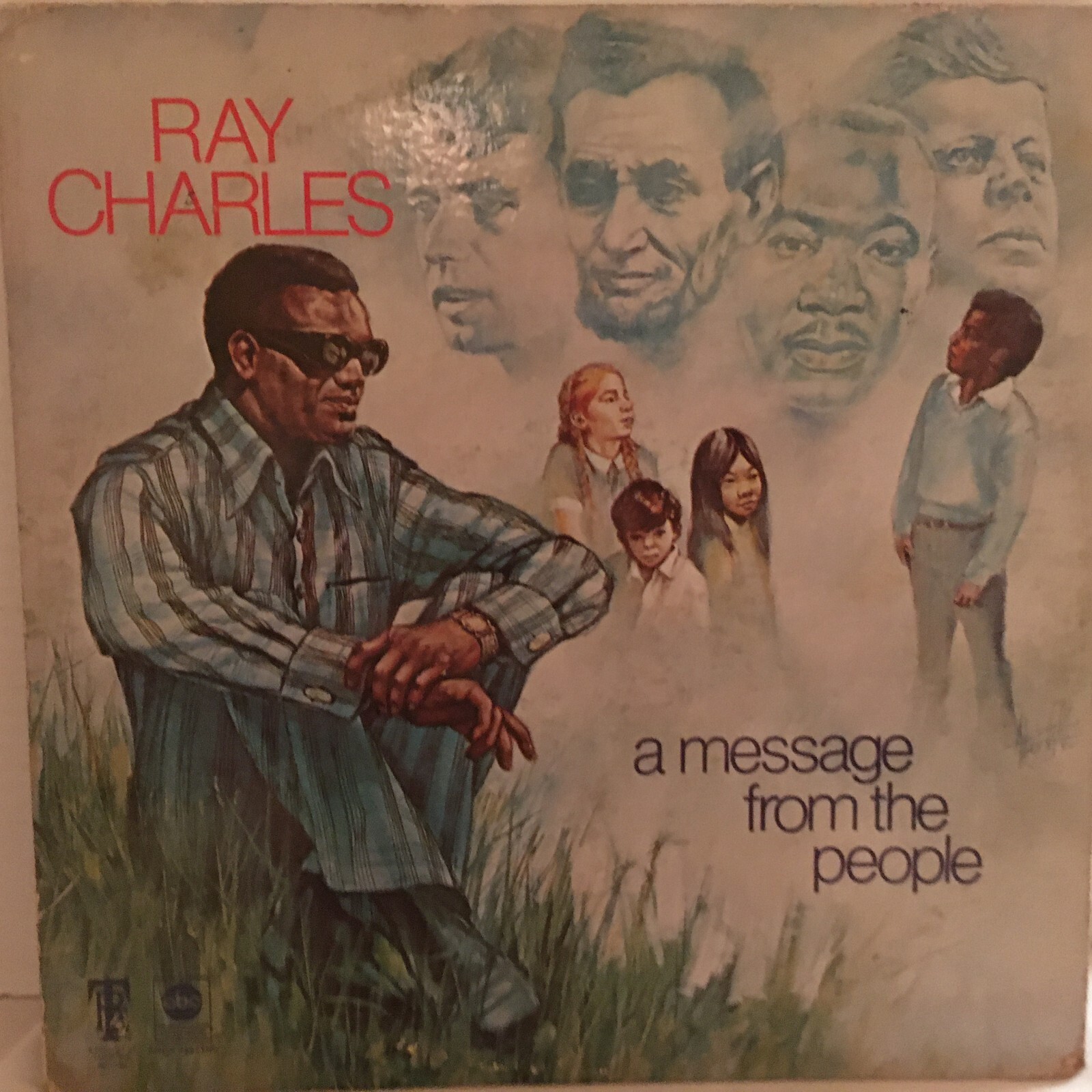 RAY CHARLES LP A MESSAGE FROM THE PEOPLE | eBay