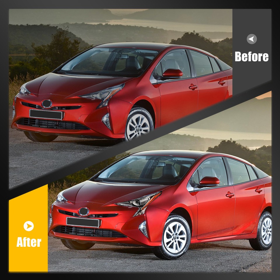 Headlight Assembly For 2016 2017 2018 Toyota Prius LED DRL Type Left ...