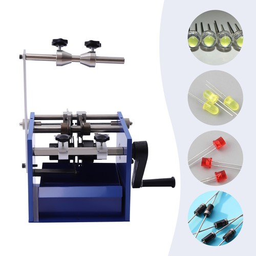 U Type Resistor Resistor Forming Machine Manual Axial Lead Bend Cutting ...