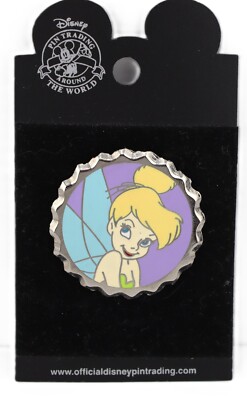 2009 Disney Pin Mystery Bottle Caps Cap Bottlecap Tinker Bell Tink ...