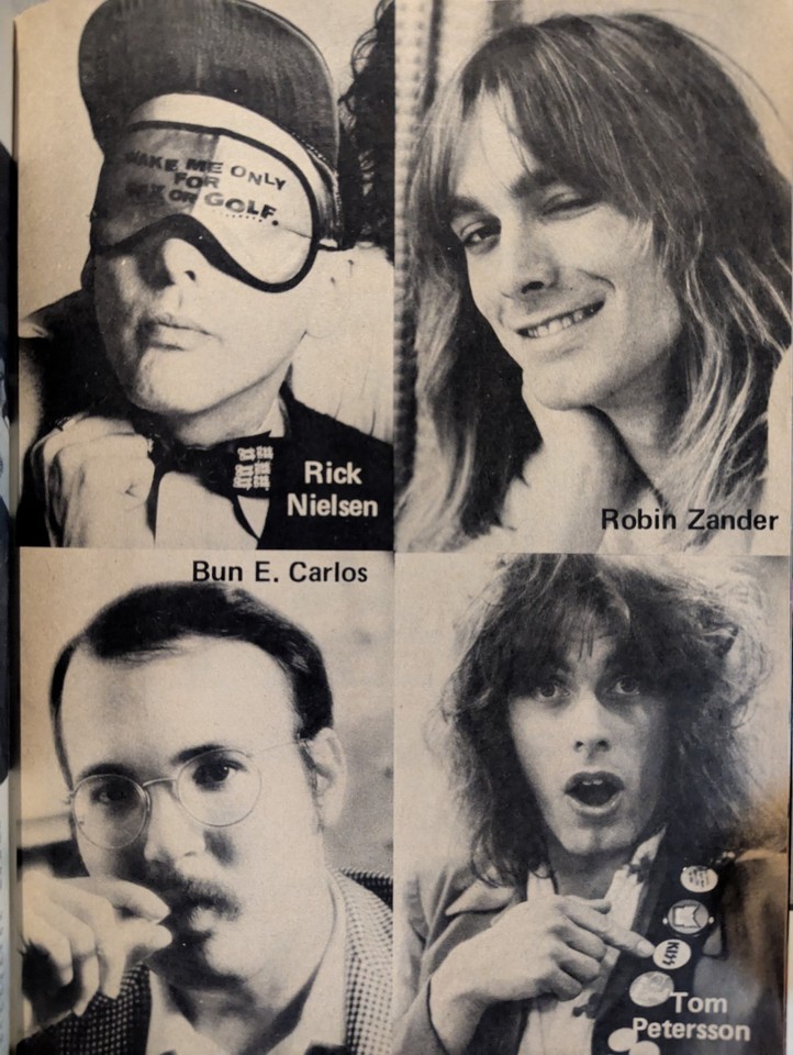 Grooves Magazine April 1979 Ted Nugent, Foreigner, Cheap Trick, Peaches ...