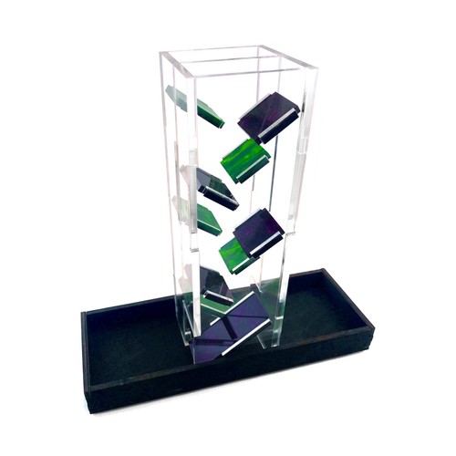 C4 Labs Dice Tower Dueling Dice Tower - Green/Violet New | eBay