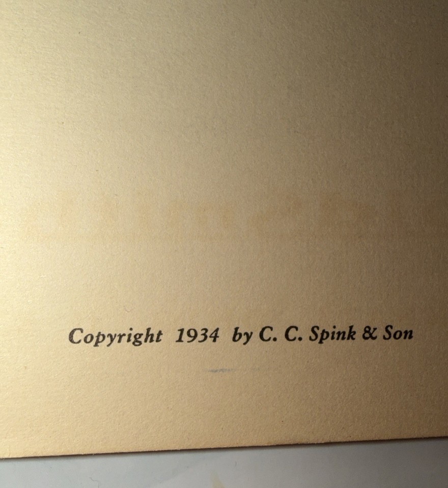 1934 DAGUERREOTYPES of Great Stars of Baseball C.C. SPINK and SON St ...