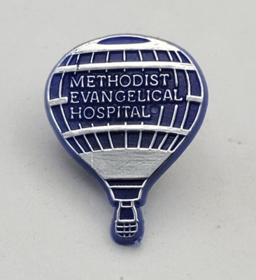 Methodist Evangelical Hospital Louisville, KY Lapel Pin Pinback Plastic ...