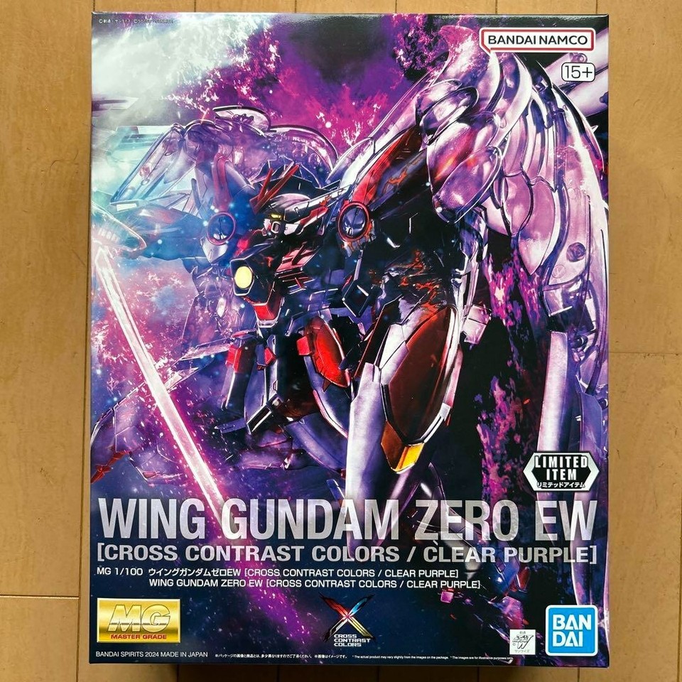 MG 1/100 Wing Gundam Zero EW & Gundam Epyon CROSS CONTRAST COLORS SET ...