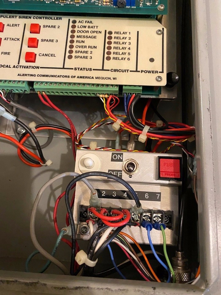 American Signal Tornado control cabinet | eBay