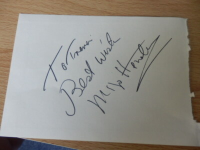 MARGO HENDERSON - COMEDIENNE / SINGER - AUTOGRAPH | eBay UK