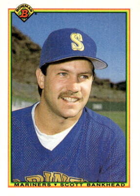 1990 Bowman #466 Scott Bankhead - Seattle Mariners | eBay