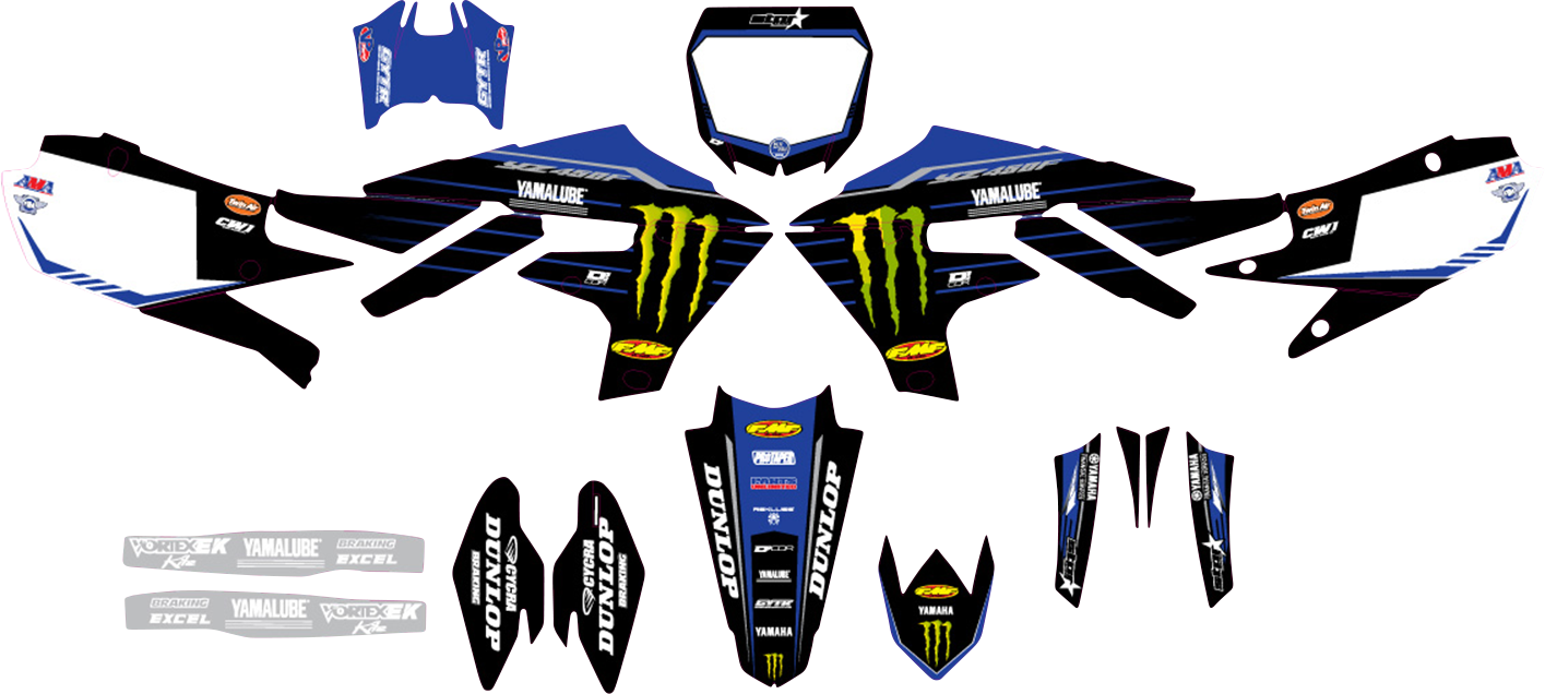 D'COR 2022 Star Racing Graphics Kit 20-50-602 | eBay