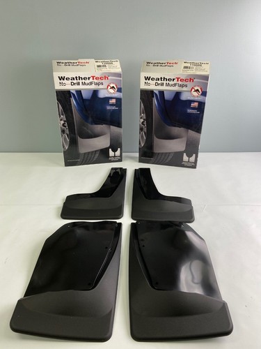 WeatherTech No Drill Mud Flaps for Chevy Traverse 2018-2019 Front/Rear ...