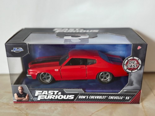 Fast And Furious Toy Cars JADA Toys Dom's Chevrolet Chevelle 55 ~ 1/32 ...