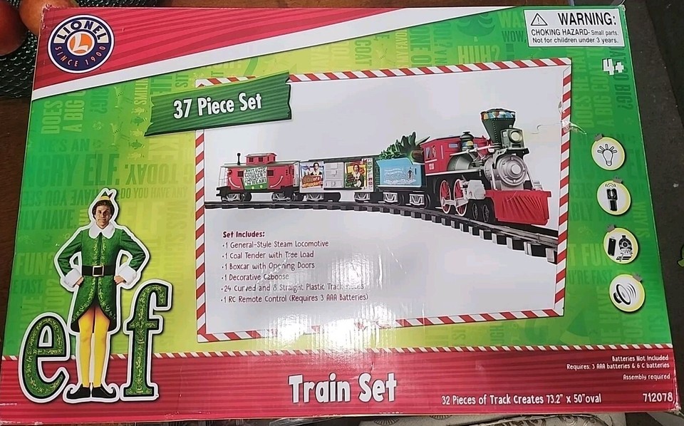 Lionel Trains ELF Train Set - Used - Missing Straight Tracks - Works | eBay