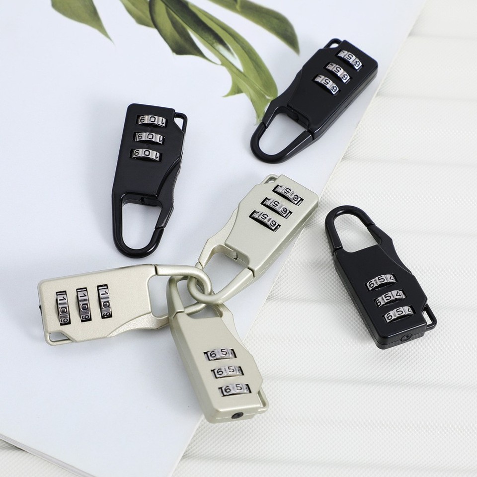 6 Pcs Password Code Lock Luggage for Travel Suitcase Padlock ...