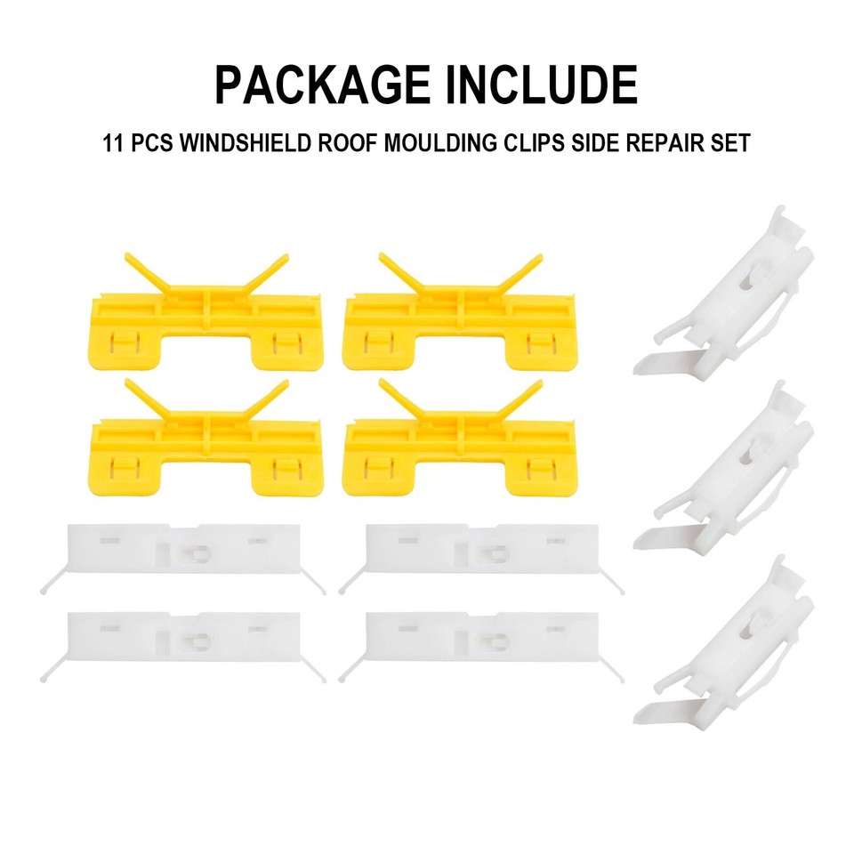 Molding Clips Retainer Repair Set Retainer Repair Set 6.2cm X 2.7cm 7cm ...