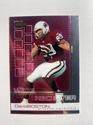 2002 TOPPS FINEST #27 DAVID BOSTON NM-MT NFL FOOTBALL CARD | eBay
