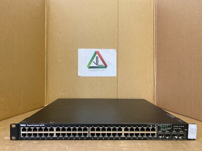 Dell PowerConnect 6248 Gigabit Switch with Stacking & 10GE CX4 Module ...