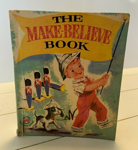 Vintage The Make Believe Book 1959 | eBay