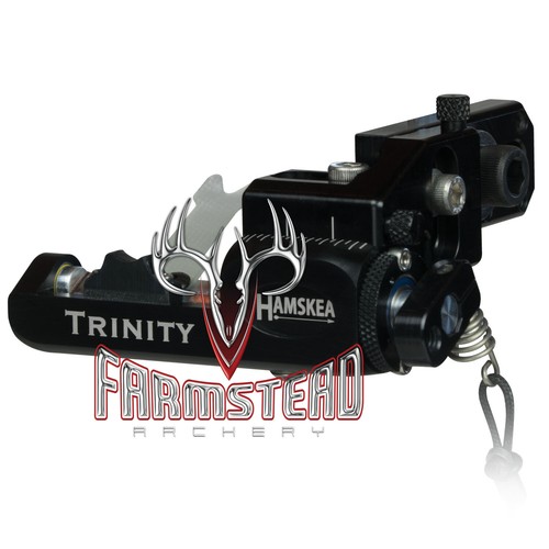 Hamskea Archery Arrow Rest Trinity Target Pro Micro-Tune Black Right ...