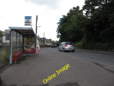 Photo 6x4 Depot Bus Stop on the A7 at Saintfield The A7 links ...