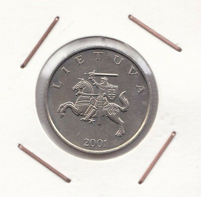 Lithuania : 1 Litas 2001 XF+ | eBay