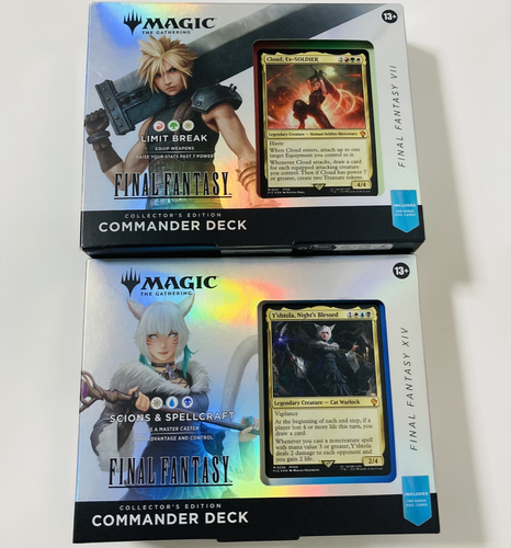 MTG Final Fantasy Commander Deck Limit Break & Scions Spell collector's ...