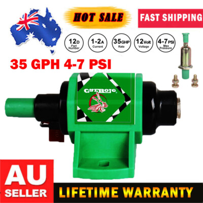 Universal Micro Fuel Pump Electric Gas Diesel Inline Low Pressure 4 ...
