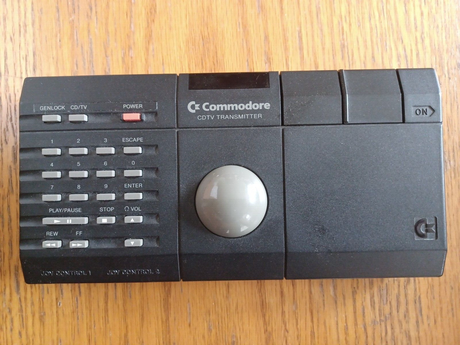 ULTRA Rare Commodore Amiga CDTV Trackball controller CD-1200 Tested and ...