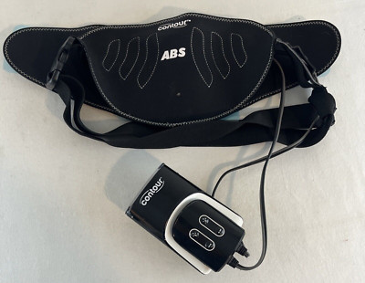 Contour ABS Belt Electronic Muscle Stimulator Core Sculpting System ...