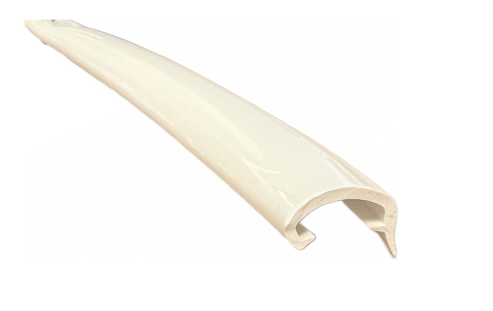 25 Ft. 3/4" Bone with LEG Vinyl Trim Flexible Screw Cover Fits 3/4 ...