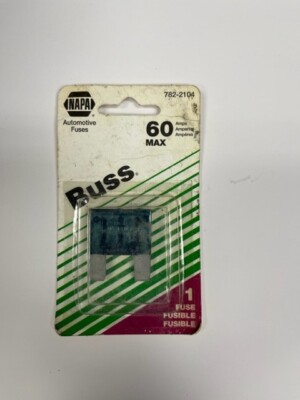 NAPA 60 AMP FUSE; 60A-32V, PART # 782-2104 | eBay