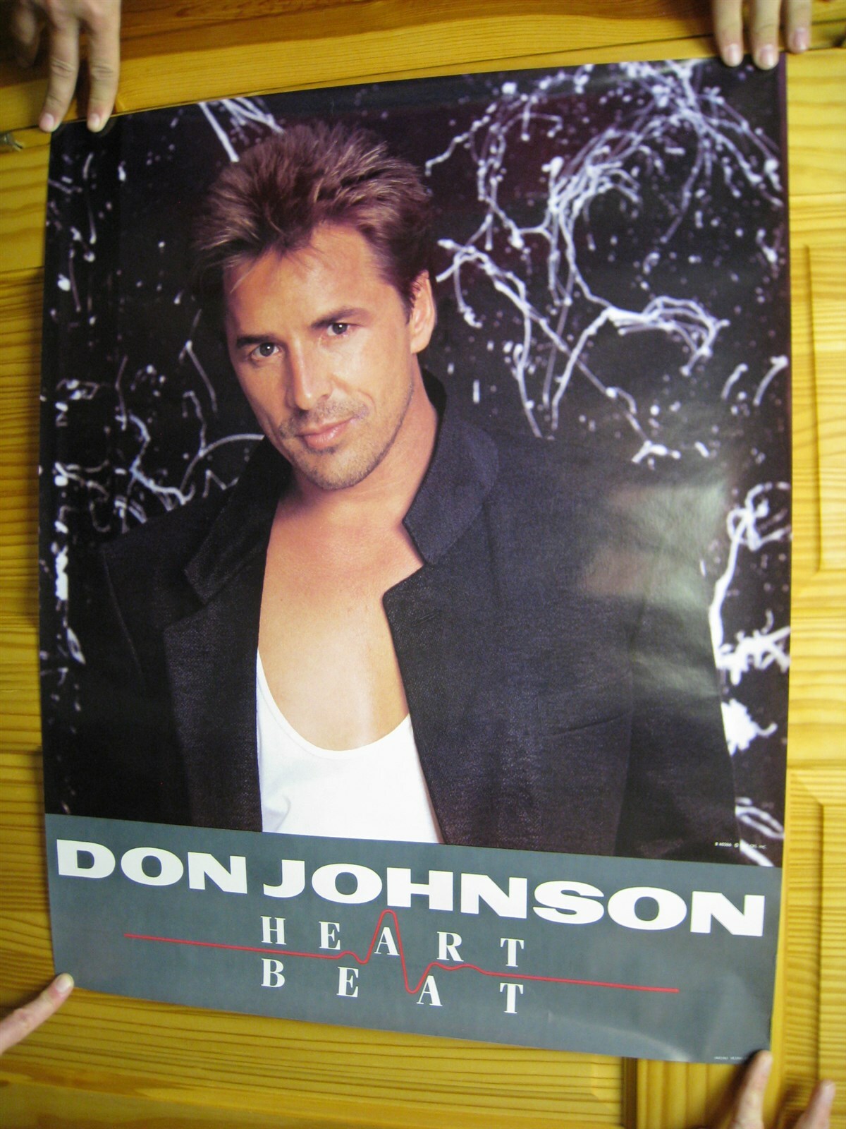 Don Johnson Poster Heart Beat Miami Vice | eBay