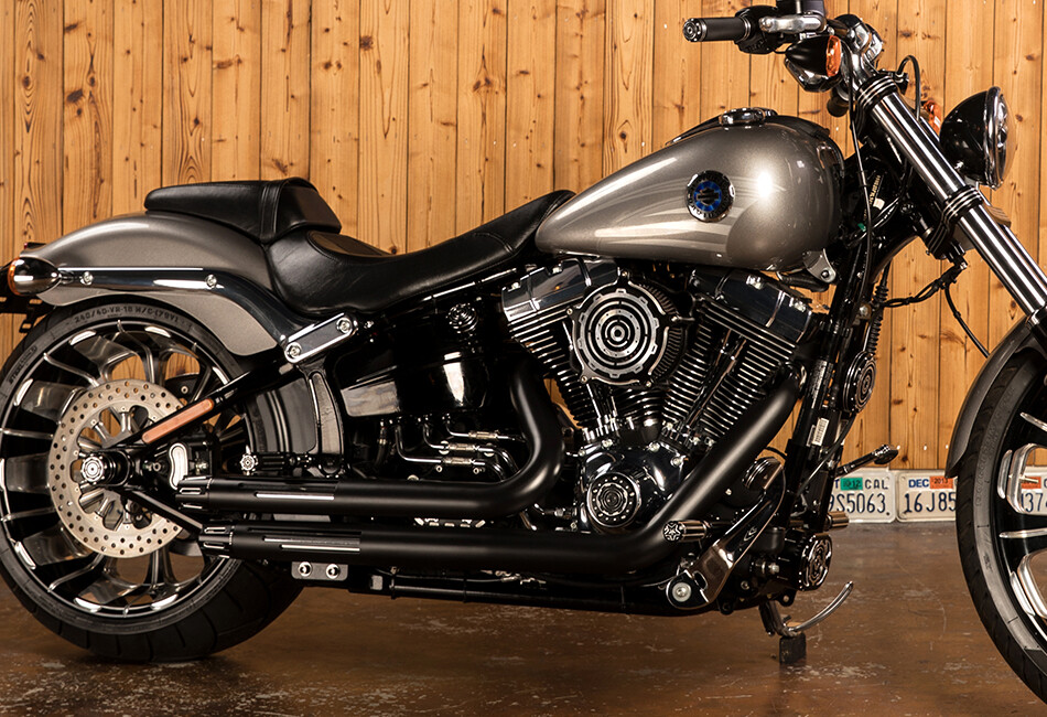 Full Exhaust Pipes Mufflers Fit For 2013-2016 Breakout 2012-2013 ...