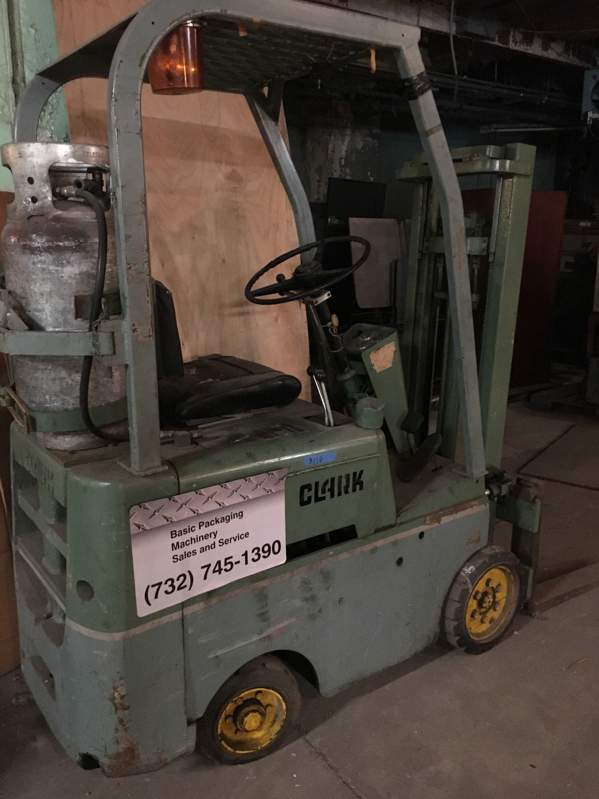 Clark Forklift CF25 9, 2500lbs Maximum Rating | eBay