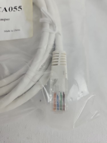 7ft Cat5E Ethernet RJ45 Patch Cable White UL CM 60C 4PR 24AWG - FREE ...