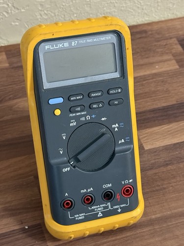 Fluke 87 True RMS Multimeter Unit Only No Leads | eBay