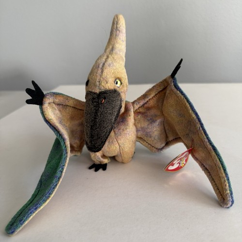 TY Beanie Babies - SWOOP the Pterodactyl 2000 Stuffed Animal Plush MWT ...
