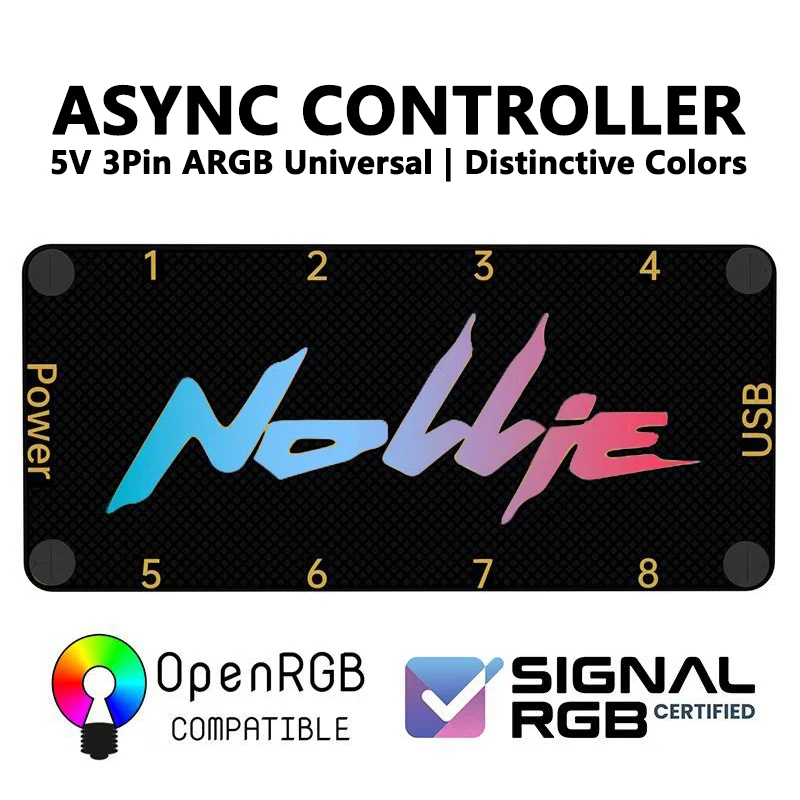 Nollie Signalrgb Openrgb Universal 5V 3PIN ARGB Controller HUB for Computer | eBay UK
