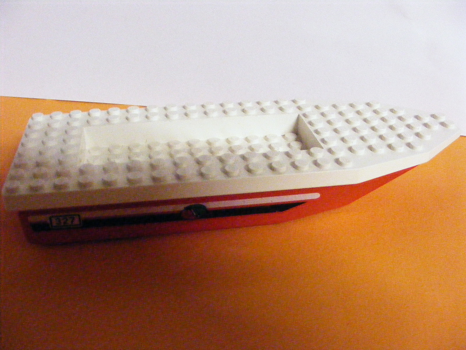 Lego--Boot--Schiff--Rumpf--rot/weiß--22 x 8 Noppen-- | eBay